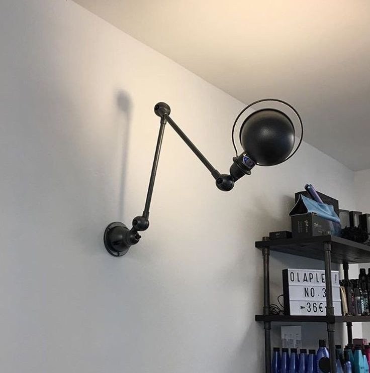 Jieldé D4401 - Wall Lamp - 2 Arms 40 cm - Ø15 cm