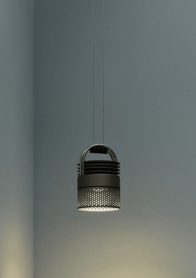 AIRMOD Mono - LED 12W - Stefan Diez - H 16 cm, ⌀ 10 cm