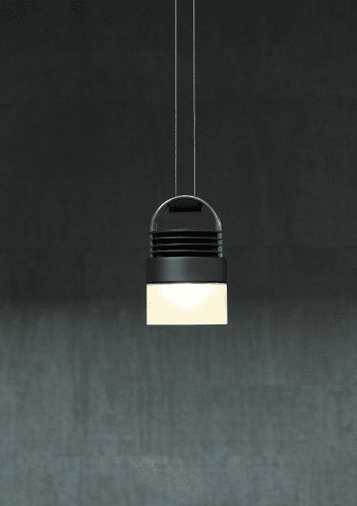 AIRMOD Mono - LED 12W - Stefan Diez - H 16 cm, ⌀ 10 cm
