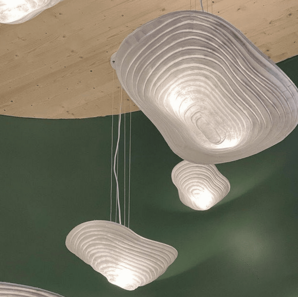 Nebulis XS suspension intérieure Forestier - Design poétique en soie ...