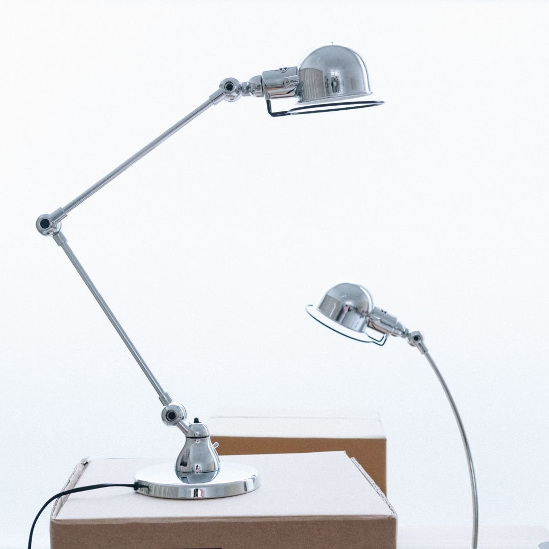 Jieldé Signal SI333 - Lampe de table 2 bras articulés