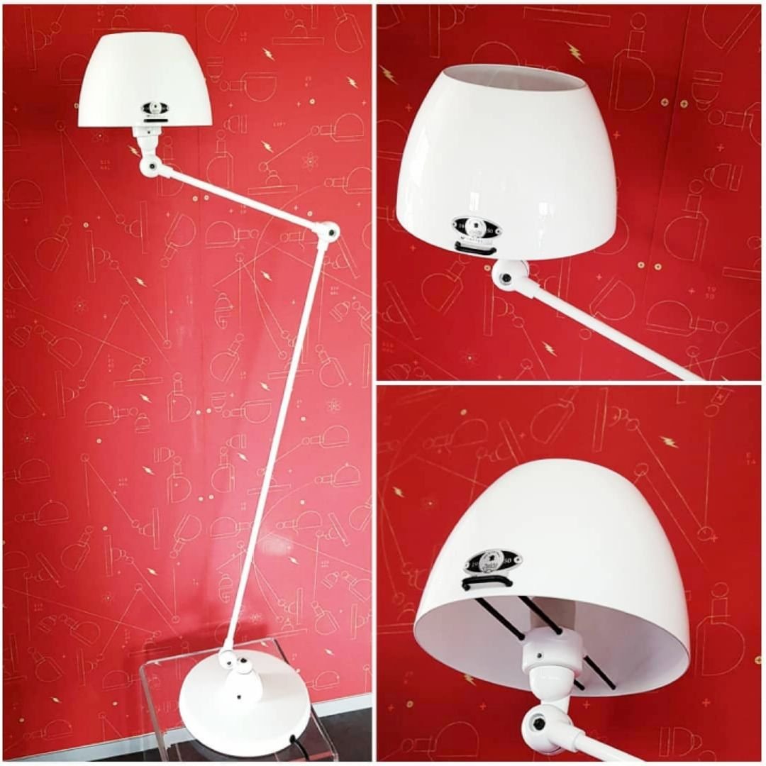 Jieldé Aicler AIC833 - Floor Lamp 2 Arms 80 cm & 30 cm