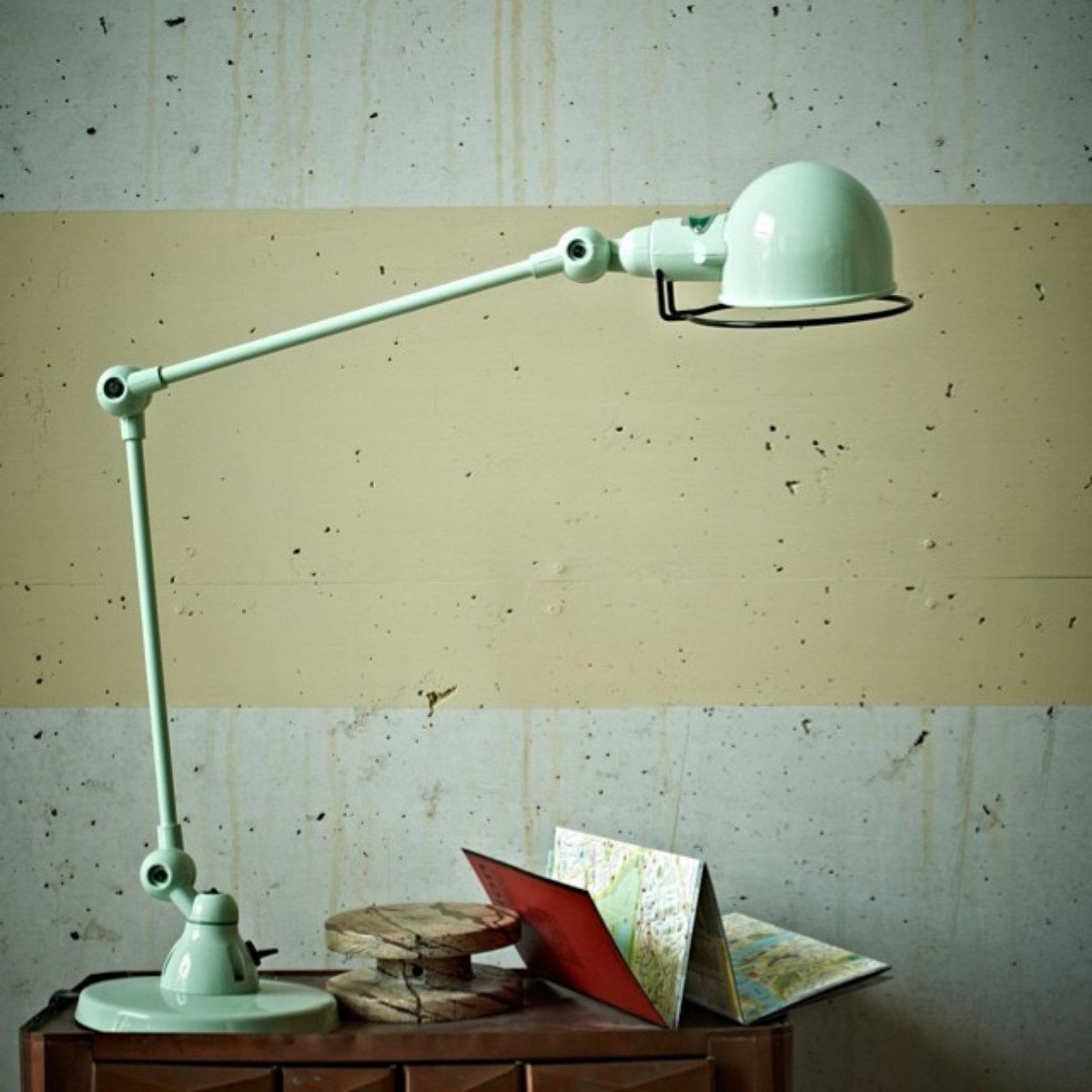 Jieldé Signal SI333 - Lampe de table 2 bras articulés