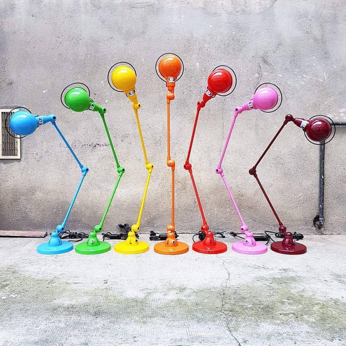 Jieldé Signal SI333 - Lampe de table 2 bras articulés