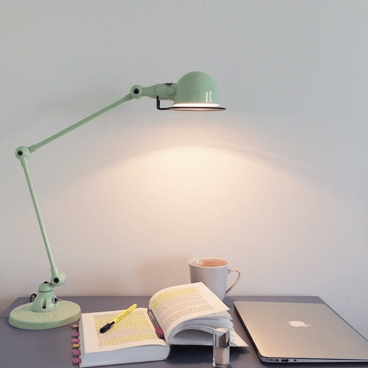 Jieldé Signal SI333 - Lampe de table 2 bras articulés