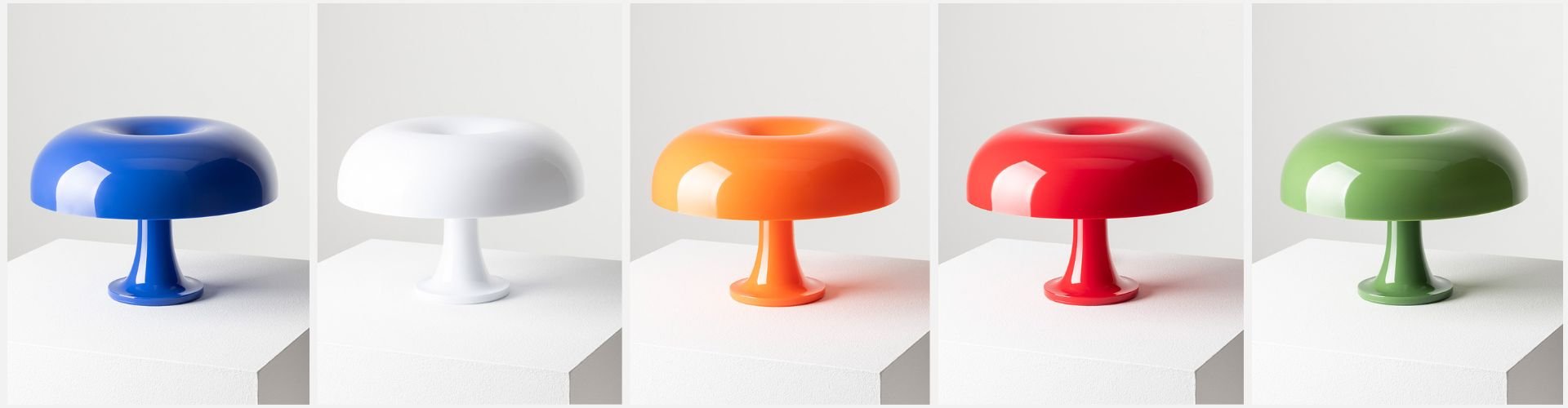 Nesso & Nessino Artemide – Iconic Mushroom Lamps - LUMITOP