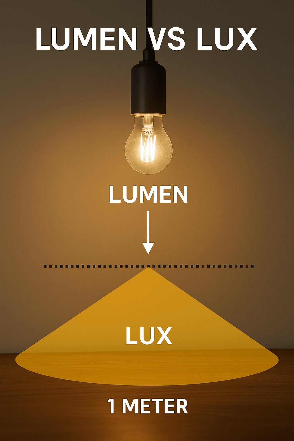 Lumen vs Lux – Difference and Lighting Guide - LUMITOP