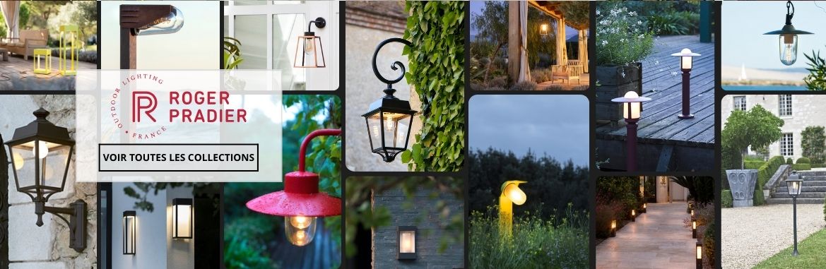 Roger Pradier® : luminaires extérieurs design durables made in France